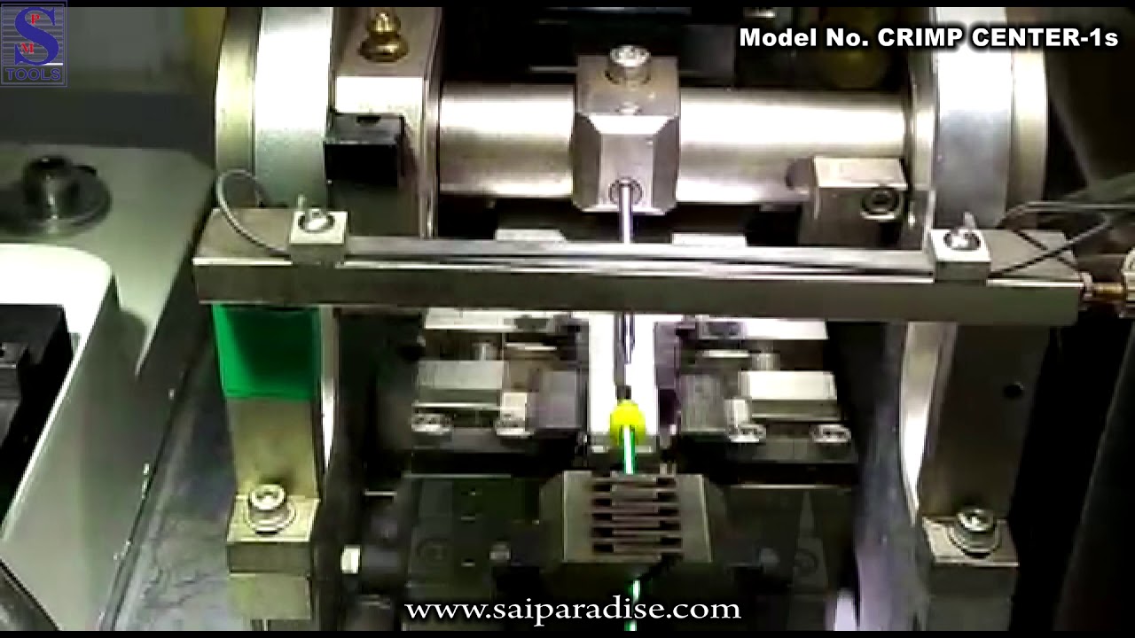 Fully Automatic Cutting, Stripping and Crimping Machine with one side ...