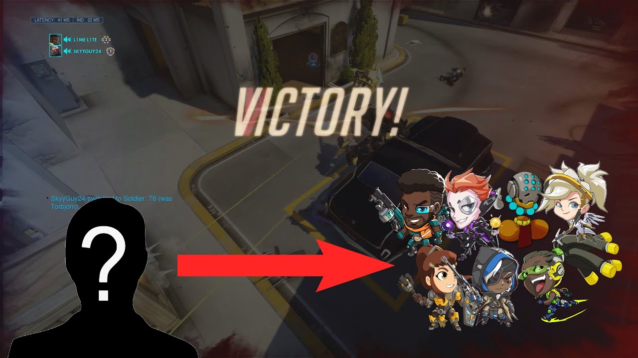 MYSTERY HEROES IN COMPETITIVE??? (OVERWATCH TROLLING) - YouTube