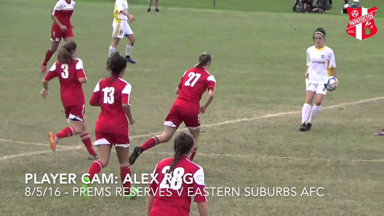 Papatoetoe AFC: Player Cam - Alex Ragg - YouTube
