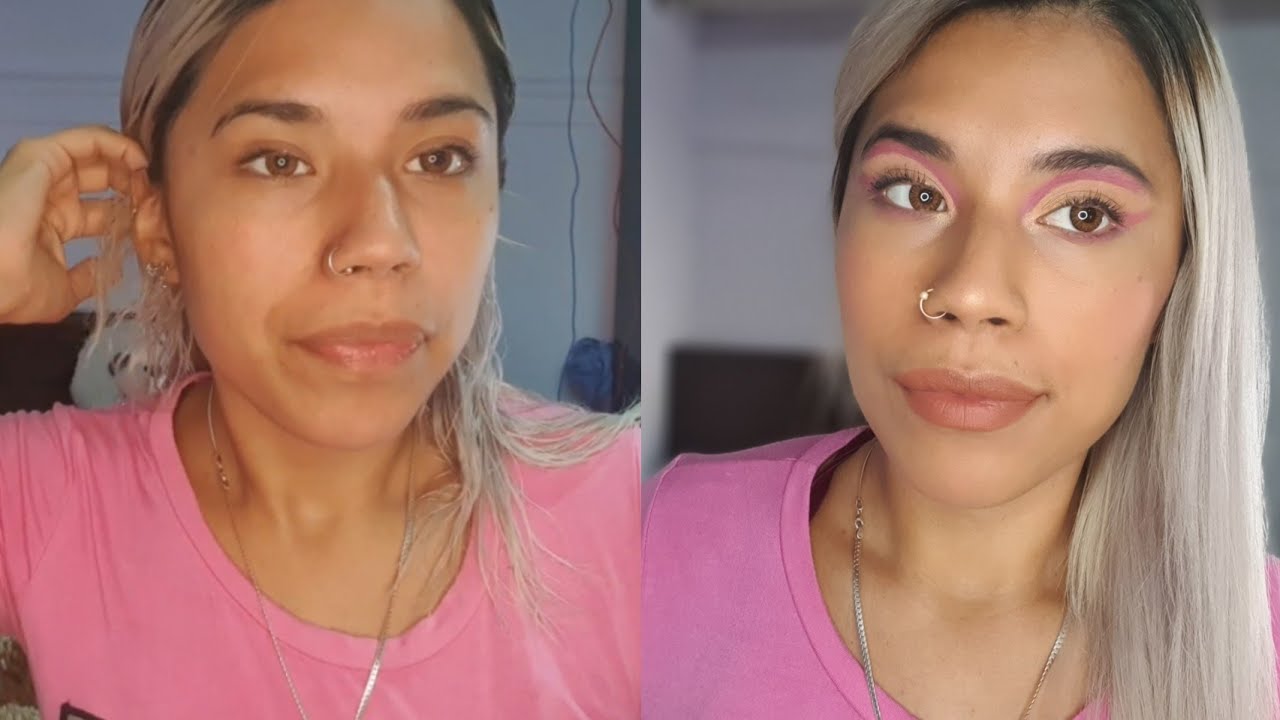 Tutorial de maquillaje en tendencia súper FACIL de hacer PASO POR PASO ...