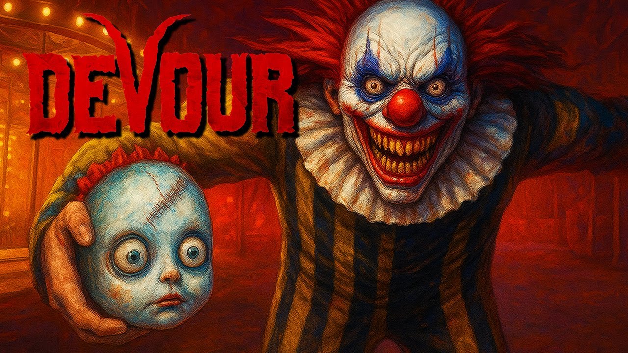 Creepy Clown Children in Devour VR what can go wrong? - YouTube