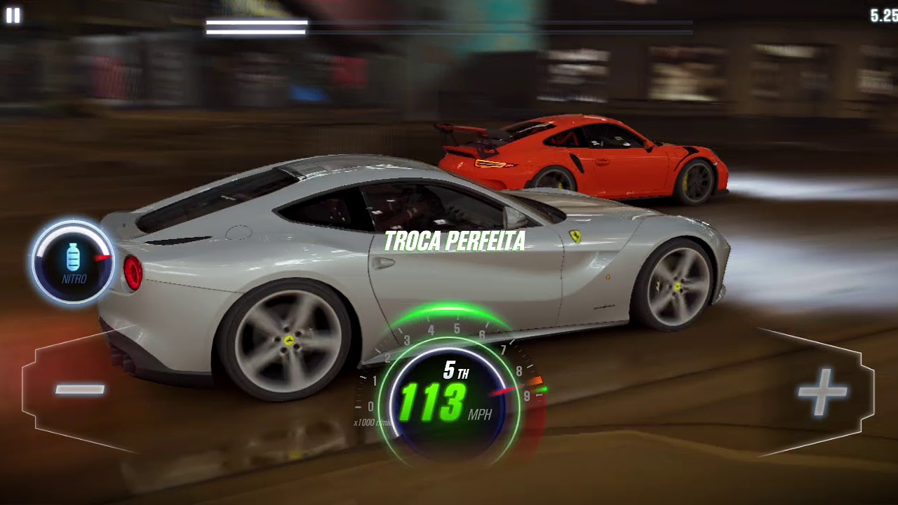 Ferrari F12 berlinetta vs Porsche 911 GT3 RS CSR2 - YouTube
