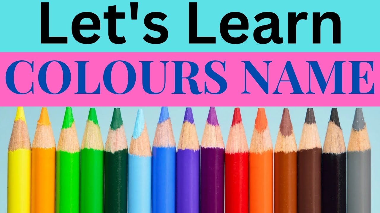 Colors For Children|Colors Name in English|Color Name With Pictures ...