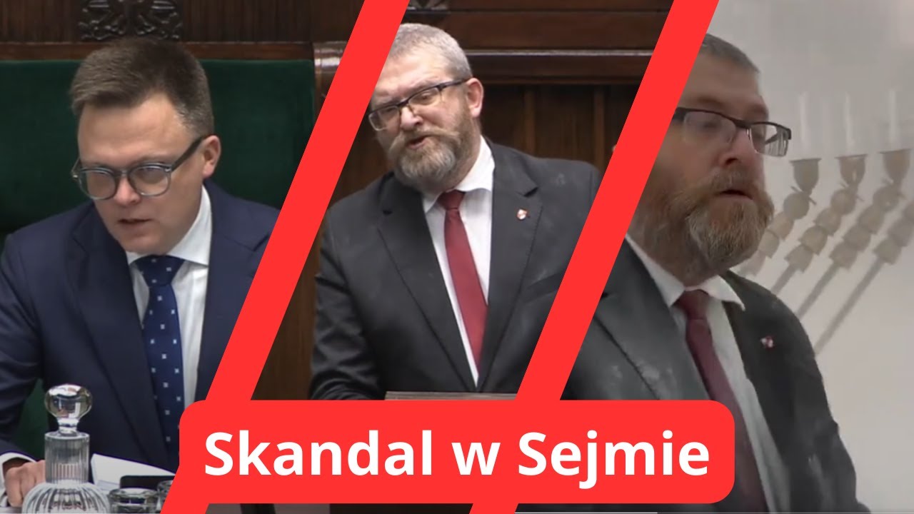 Grzegorz Braun wykluczony z obrad Sejmu. Wniosek do prokuratury. - YouTube