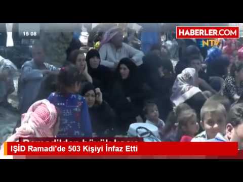 IŞİD Ramadi'de 503 Kişiyi İnfaz Etti