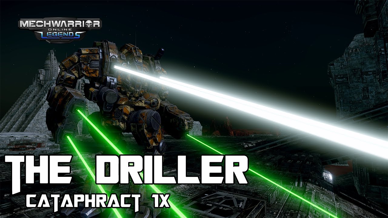 Fast Underpowered Heavy IS Laservomit "The Driller" - Cataphract 1X ...