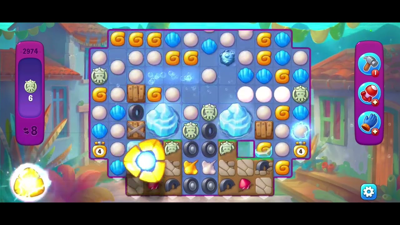 Fishdom gameplay level 2974 - YouTube