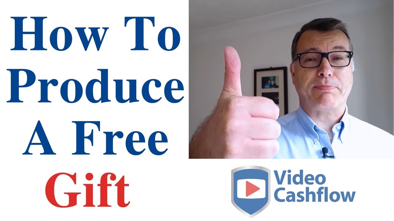 How To Produce A Free Gift To Download From Your Videos! - YouTube