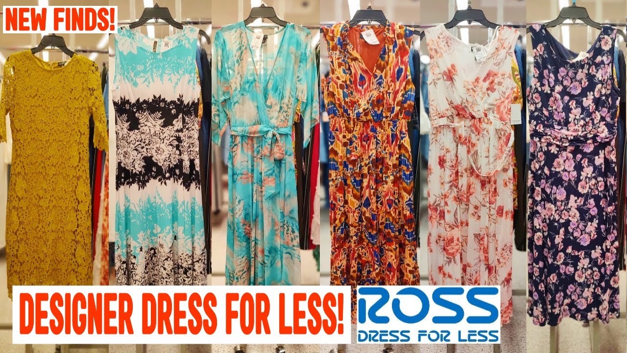 👗ROSS NEW WOMEN SUMMER DRESS FOR LESS DESIGNER FASHION MAXI DRESSES ...