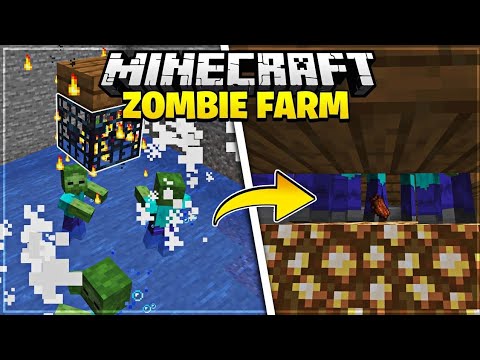 zombie spawner xp farm | easy and simple | G gaming - YouTube