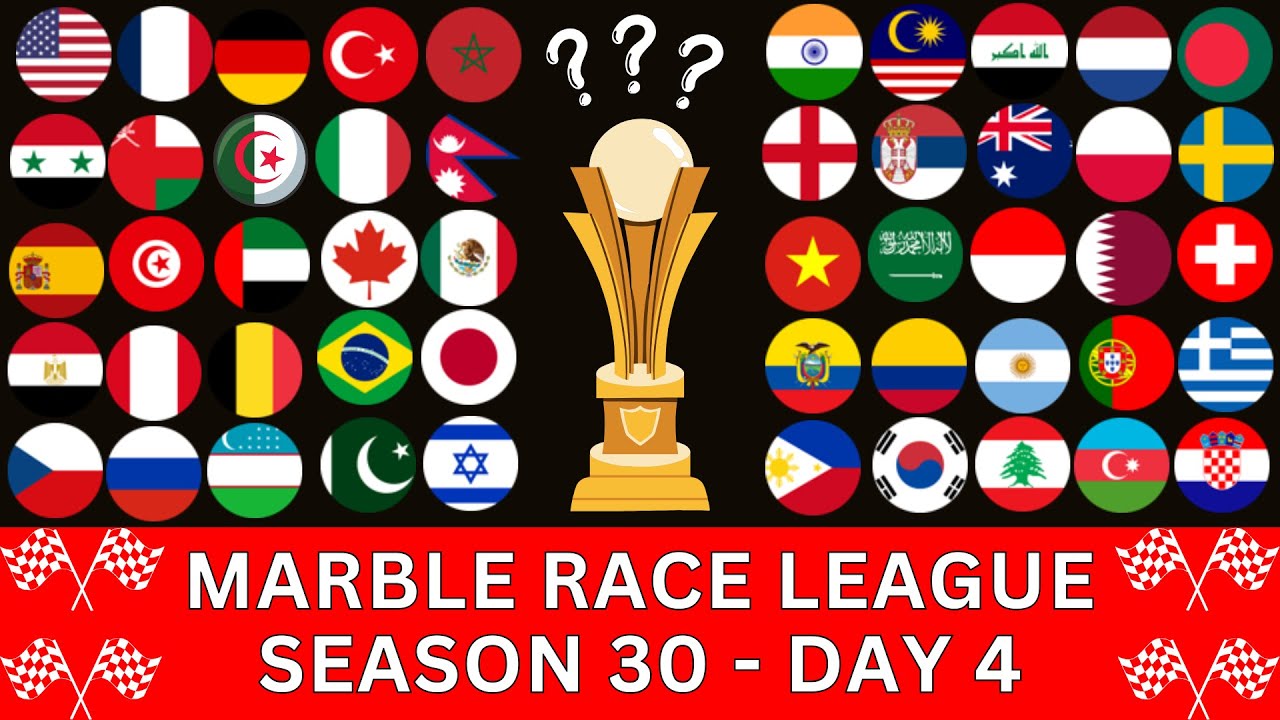 Marble Race League Season 30 DAY 4 Marble Race in Algodoo - YouTube