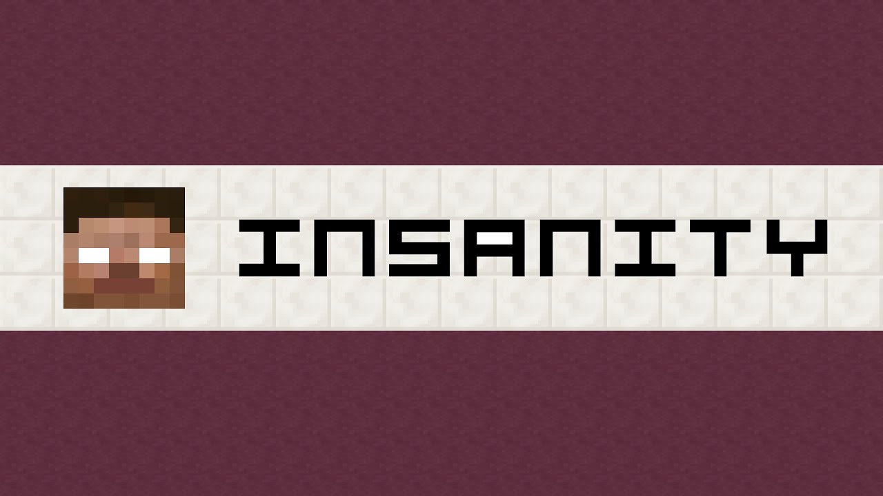 Insanity - Minecraft Horror Map - YouTube