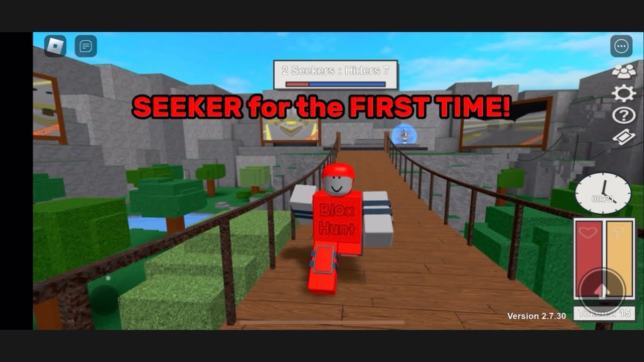 Playing Blox Hunt as a SEEKER for the FIRST TIME! - Roblox Gameplay ...