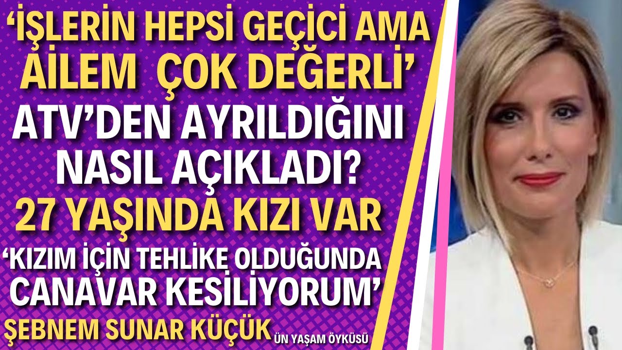 Şebnem Sunar Küçük | Usta Televizyoncu Şebnem Sunar Küçük Kimdir? - YouTube