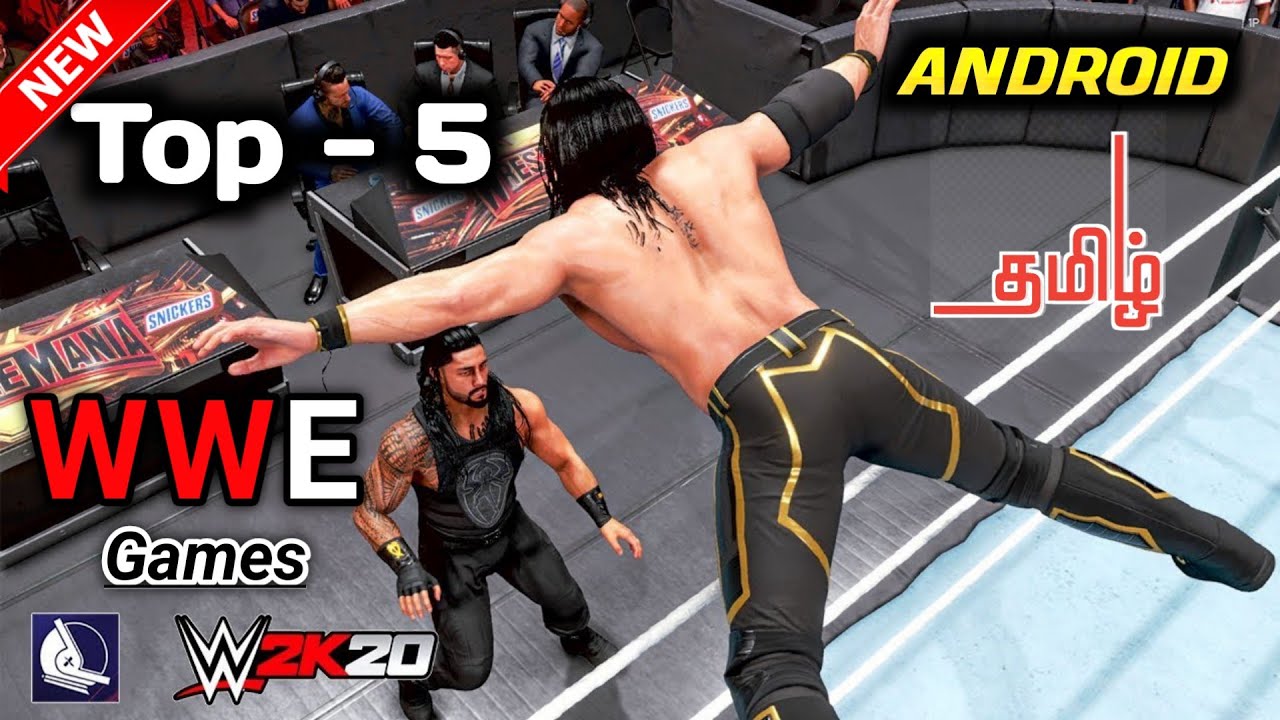 Top 5 WWE Games For Android | Best Wwe Game in Android | High Graphics ...
