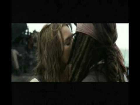 Jack Sparrow and Elizabeth Swan