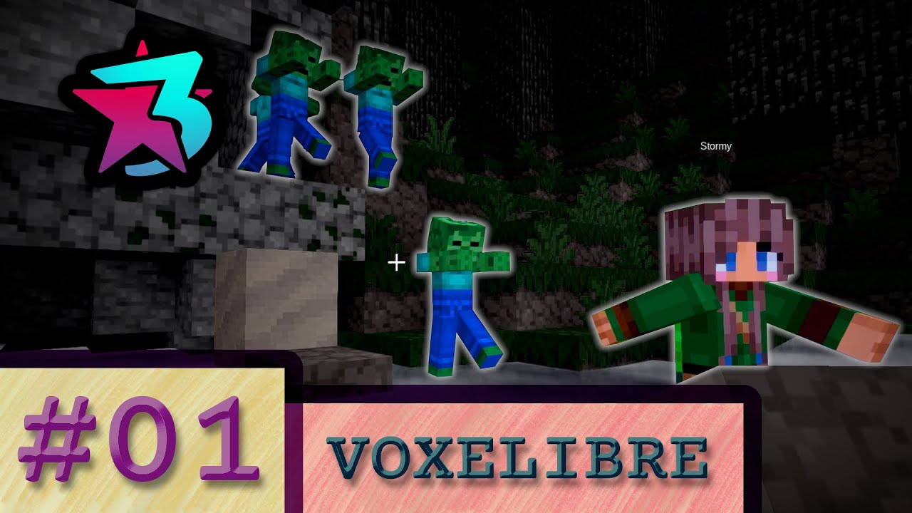 This is better than Minecraft! w/@VerdaquillsDen — VOXELIBRE #01 / Open ...
