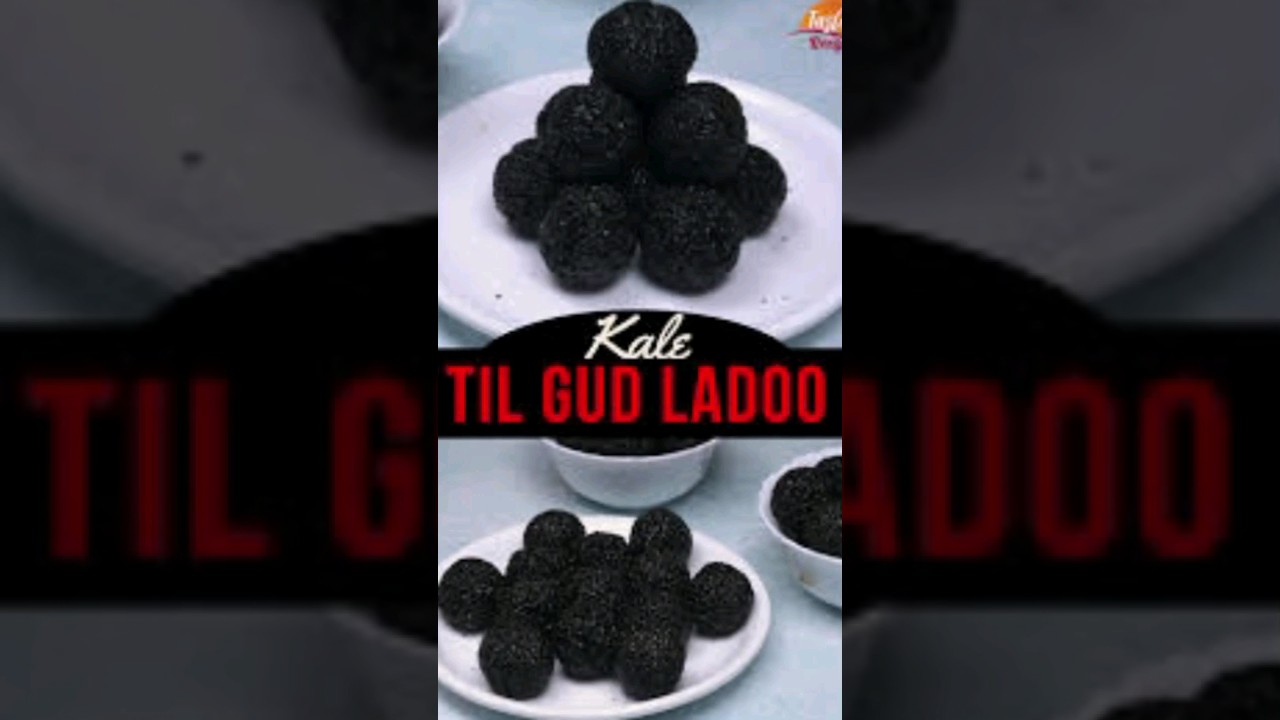 Kale Til Gud Ladoo#black seasame seed ladoo#winter special#shorts - YouTube