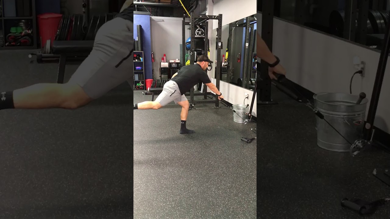 Single leg Romanian deadlift with row - YouTube