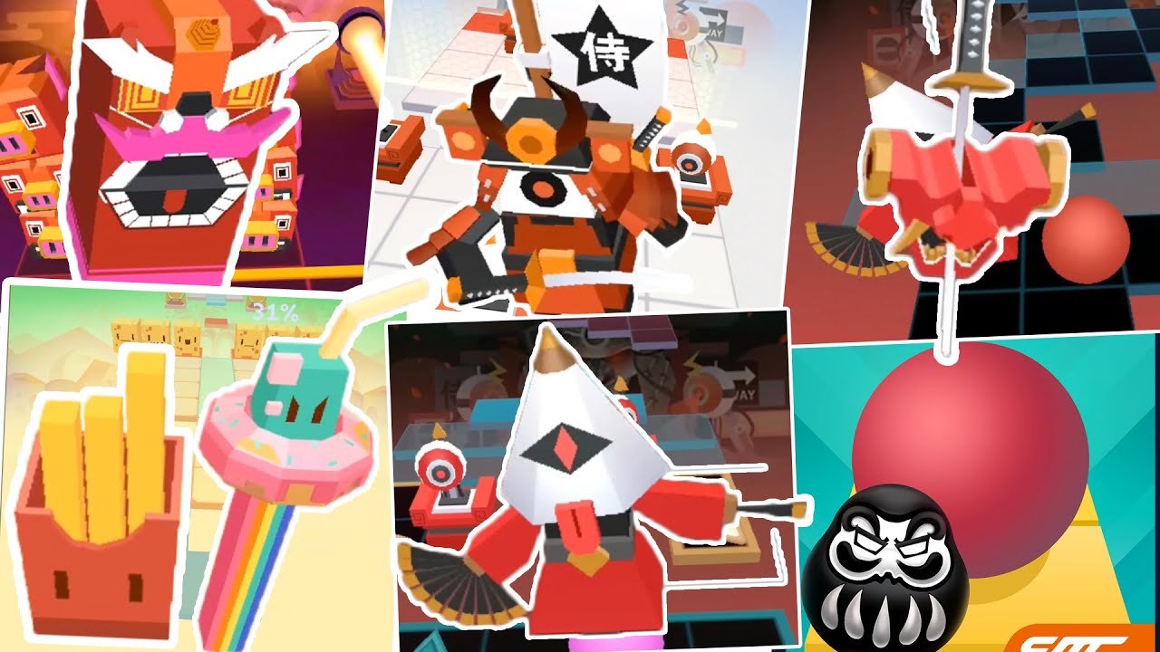 Rolling Sky Spring Warrior, Sweet Samurai, Ghost Shadow (MASHUPS/MUSIC ...