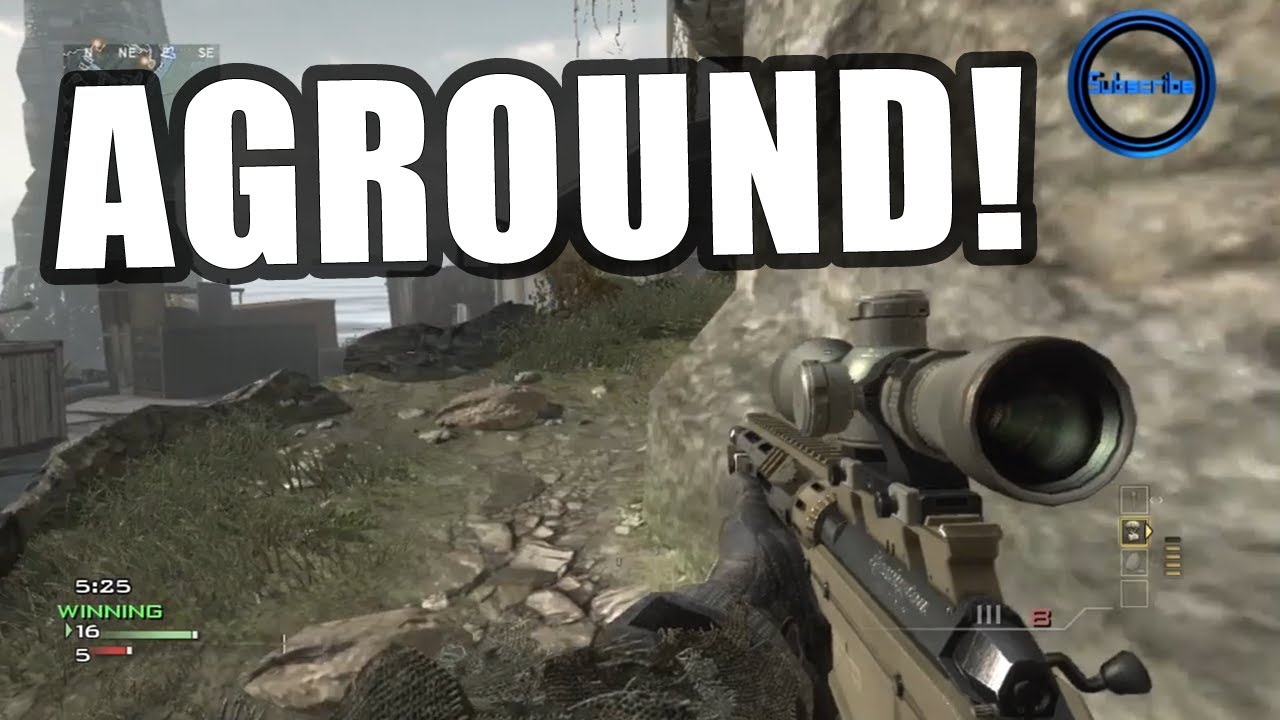 New! MW3 "AGROUND" Face Off Gameplay! - Modern Warfare 3 New DLC! - YouTube
