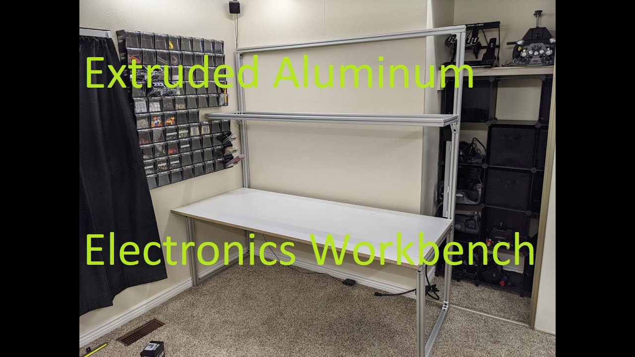 Makerspace - Extruded Aluminum Electronics Workbench - YouTube