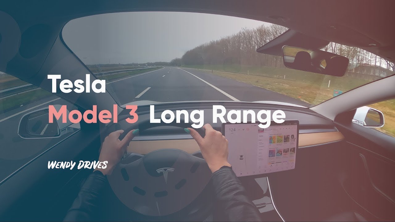 2019 Tesla Model 3 Long Range 351HP (258kW) POV test drive, virtual ...