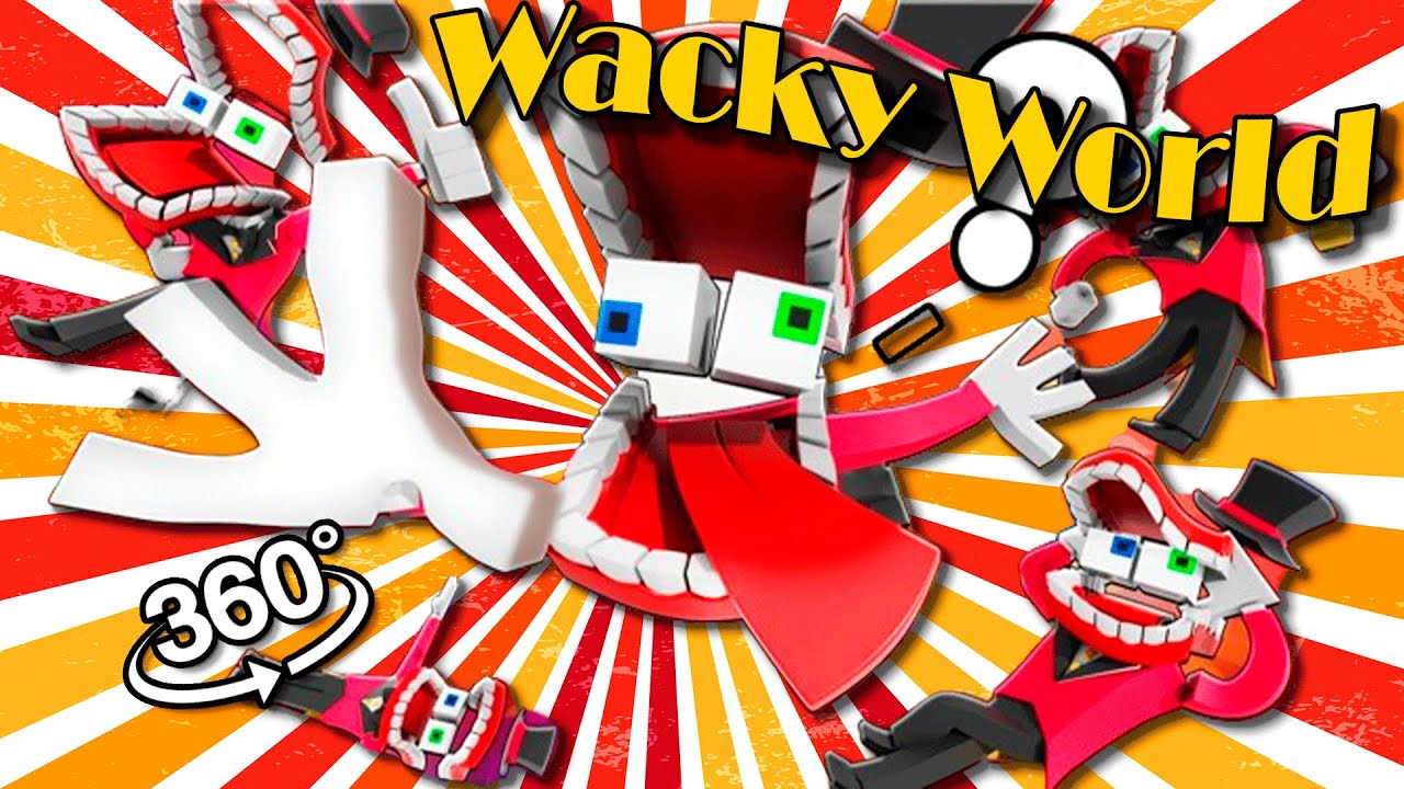 360° Wacky World Music Song | Pomni & Caine (Amazig Digital Cirus ...