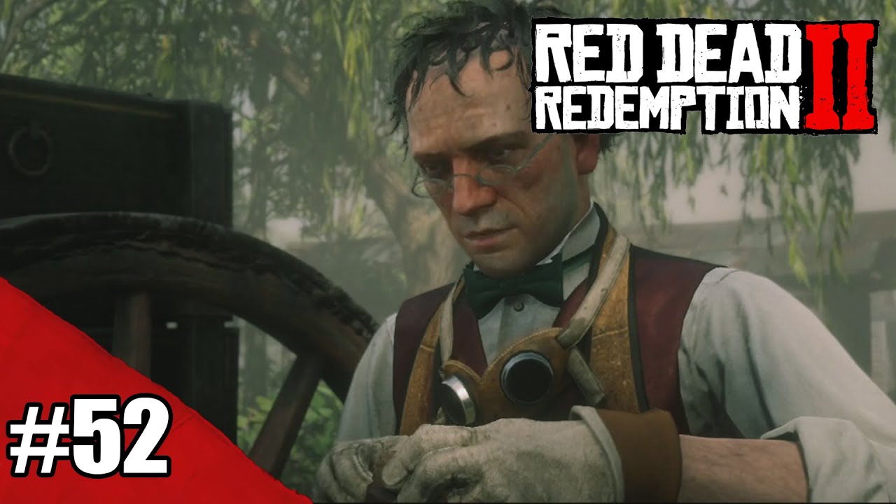 Entregando os itens para o professor / Red Dead Redemption 2 #52 ...