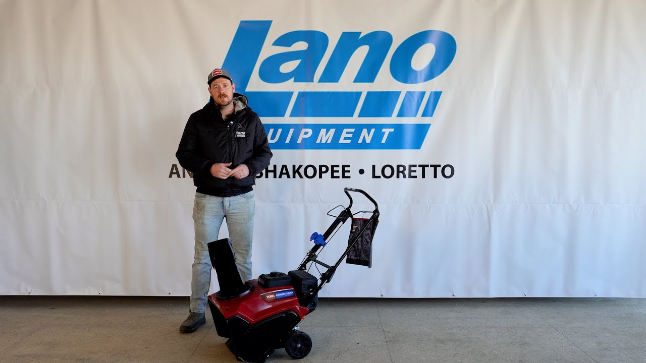 Toro Single Stage Residential Snowblower - snowblower that is perfect ...