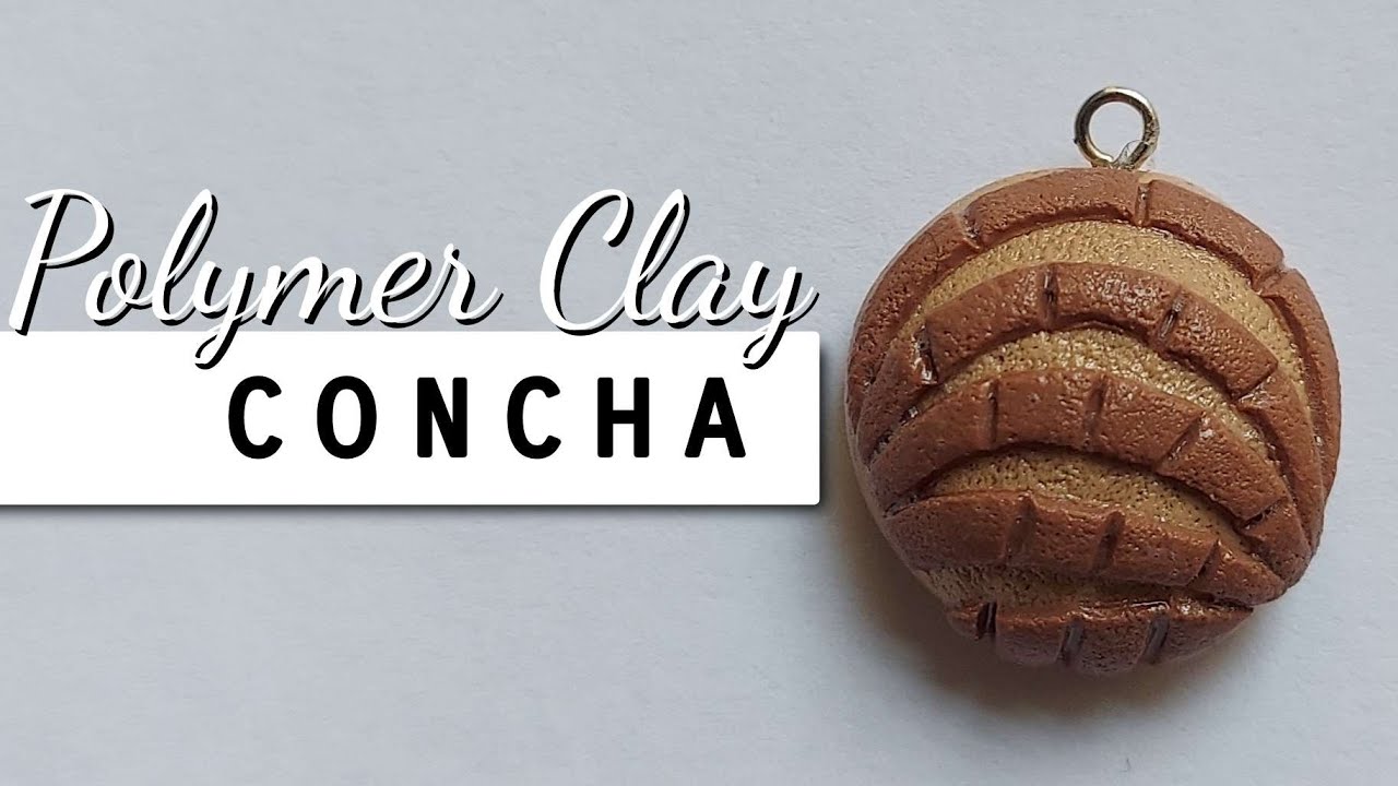 Polymer Clay Concha - YouTube