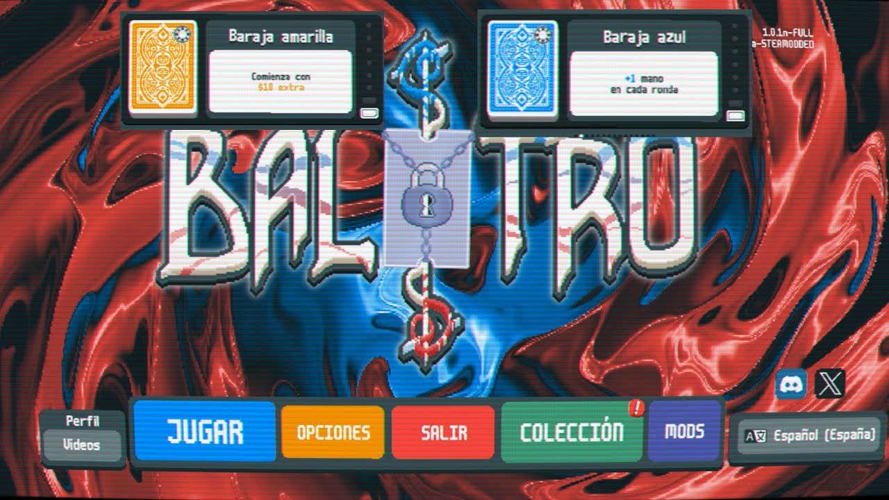 El Mazo Amarillo Y Azul. Balatro #2 - YouTube