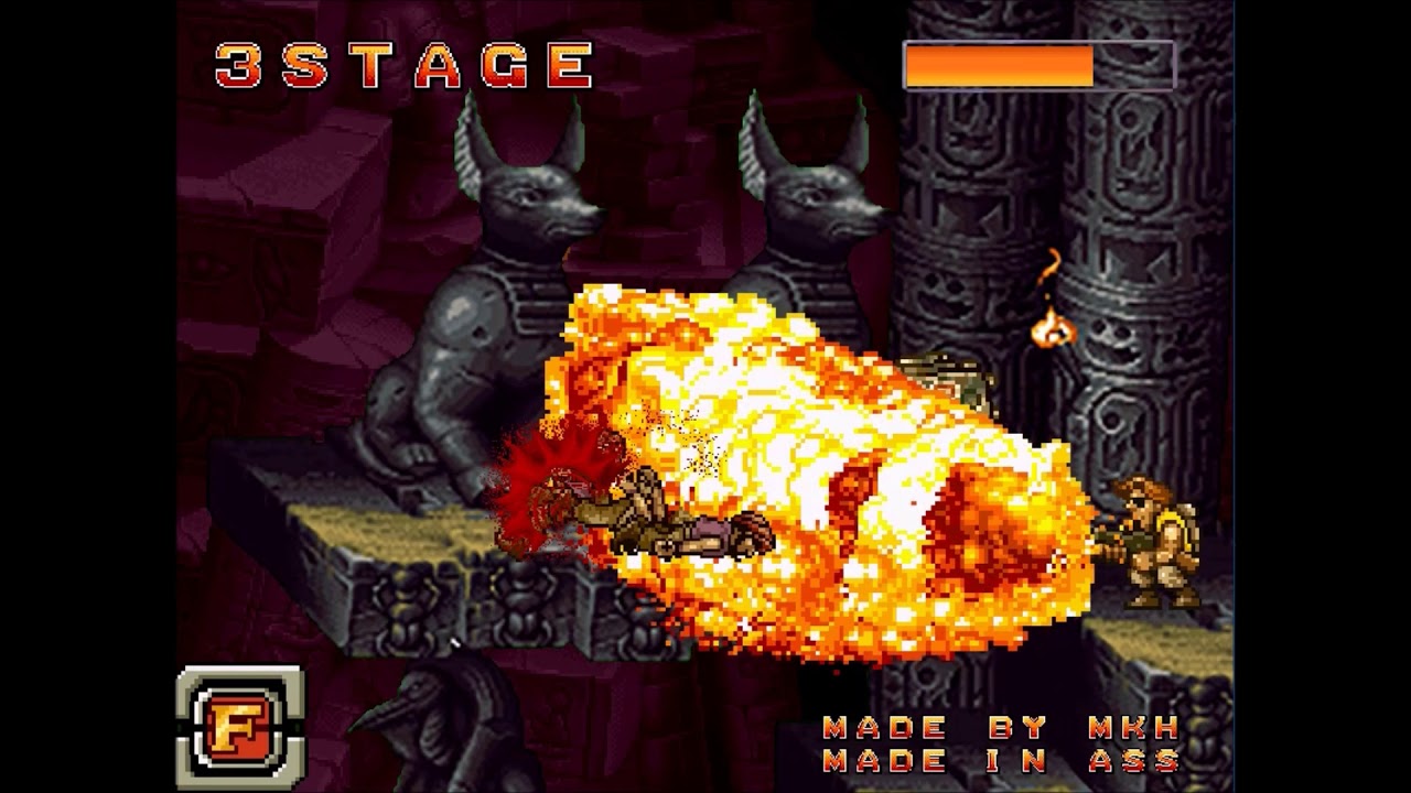 WINAPI 2D 게임 포트폴리오(메탈슬러그 모작) 10기 문경호 [어소트락 게임아카데미] - YouTube