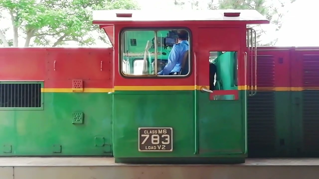 Driving Cabin Of Class M6 Locomotive At Bandarawela Railway Station ...