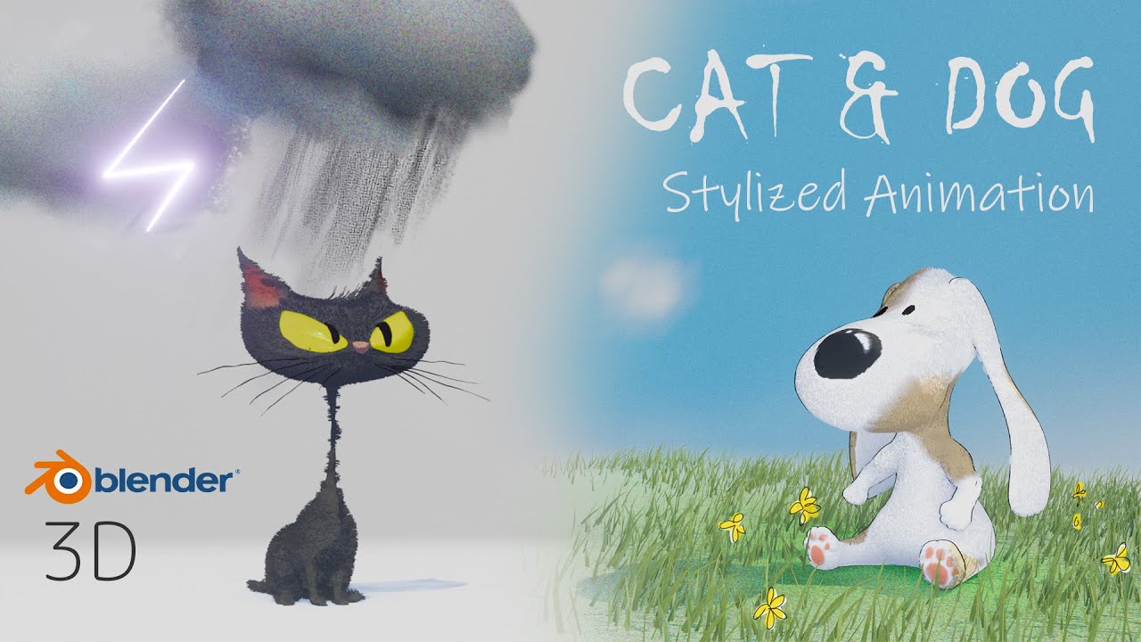 Cute Stylized Animation Story in Blender - YouTube