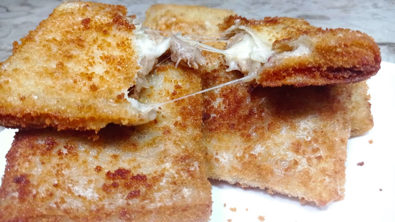 Crispy Chicken Cheese Box Patties Recipe || white sauce patties ...