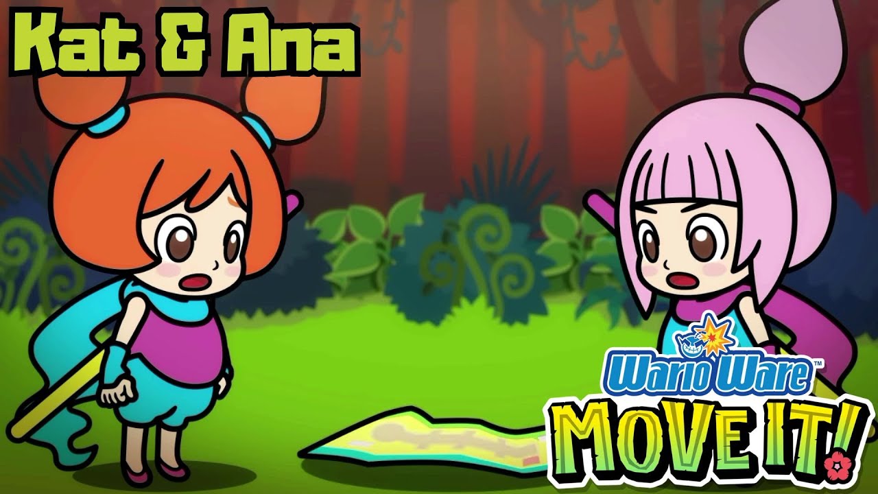 Kat & Ana - WarioWare Move It! - Nintendo Switch Gameplay - YouTube