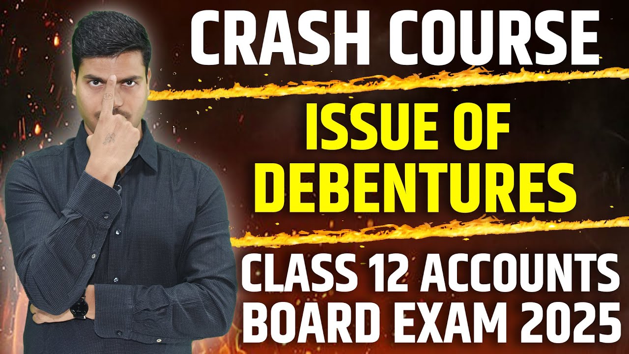 ISSUE OF DEBENTURES | ALL MOST IMPORTANT QUESTIONS | 8 MARKS FIX ...