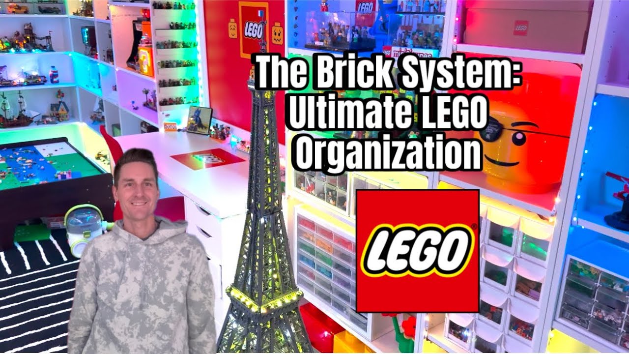 Ultimate Lego Organization you need to try! - YouTube