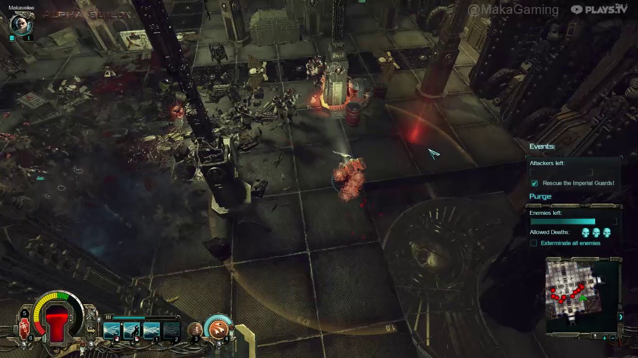 WH 40K Inquisitor first look - pure demolition of the surroundings ...