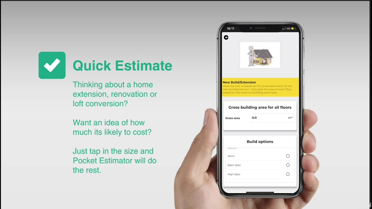 Pocket Estimator - Construction Cost Calculator - YouTube