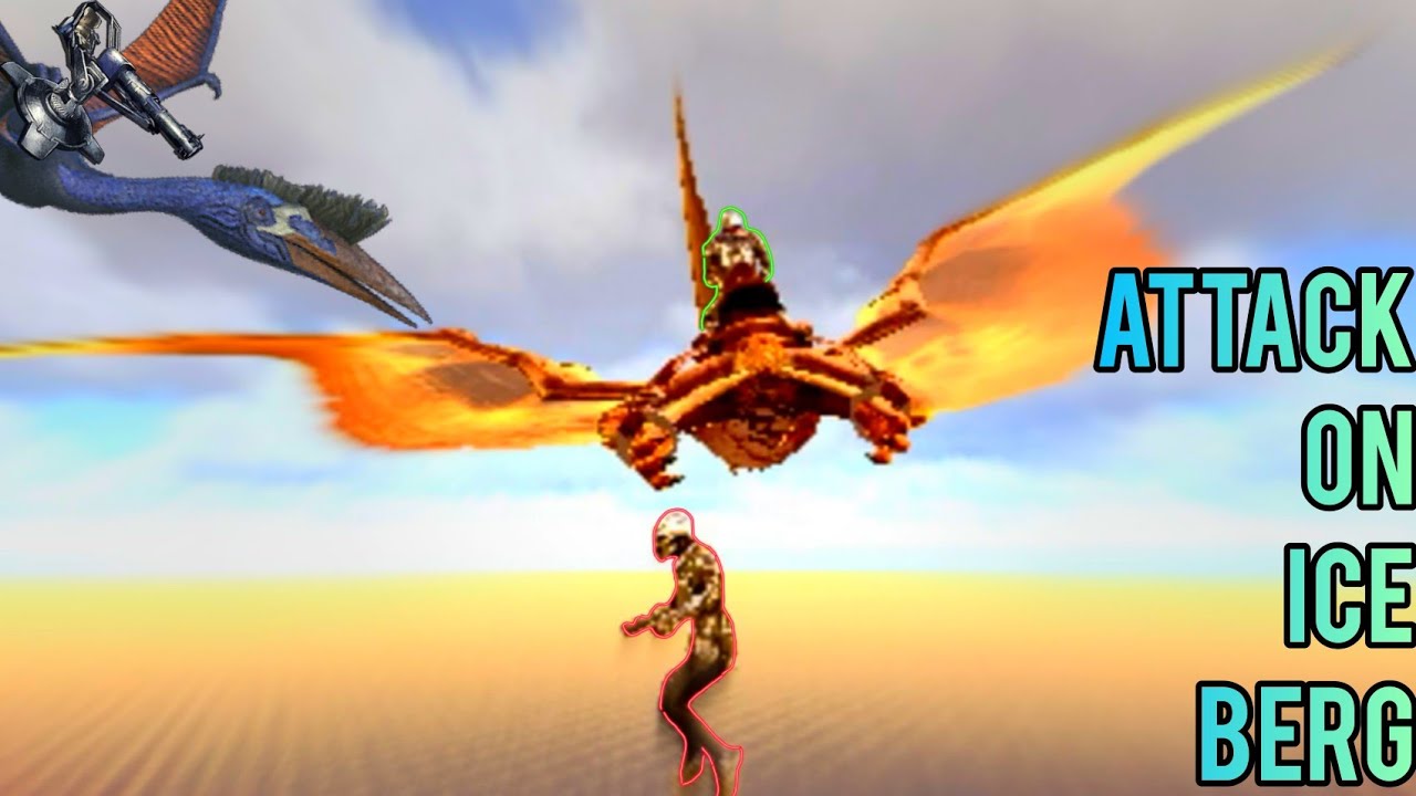 Assault On Ice Berg! [Ark Mobile PvXc Series S1 #4] - YouTube