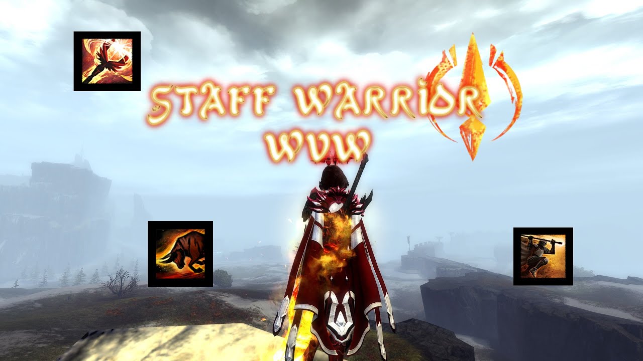 Trying Staff Warrior in GW2 WvW - YouTube
