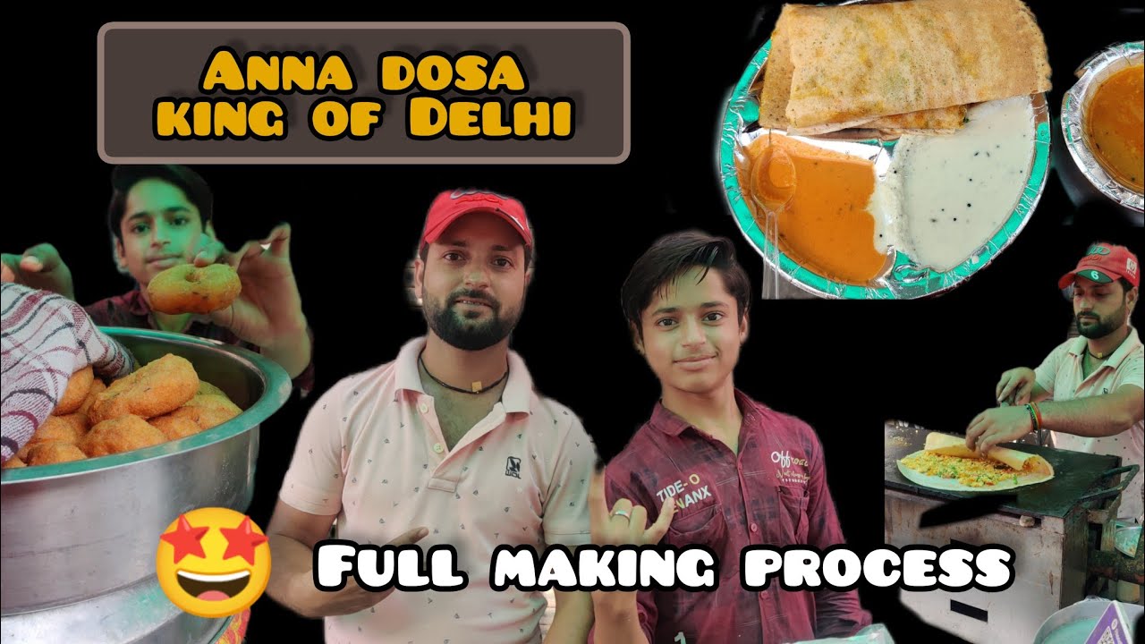 90 mai 500 gm. paneer wala DOSA 😱 | Shaandar making process 🔥 | Anna Dosa. - YouTube