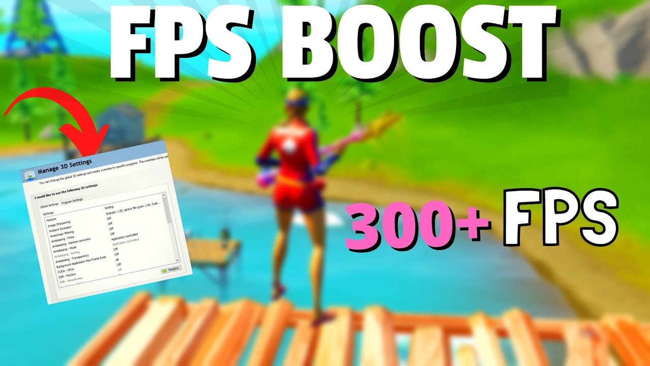 Fortnite FPS BOOST GUIDE l Get HUGE FPS GUARANTEED l 1080p - YouTube