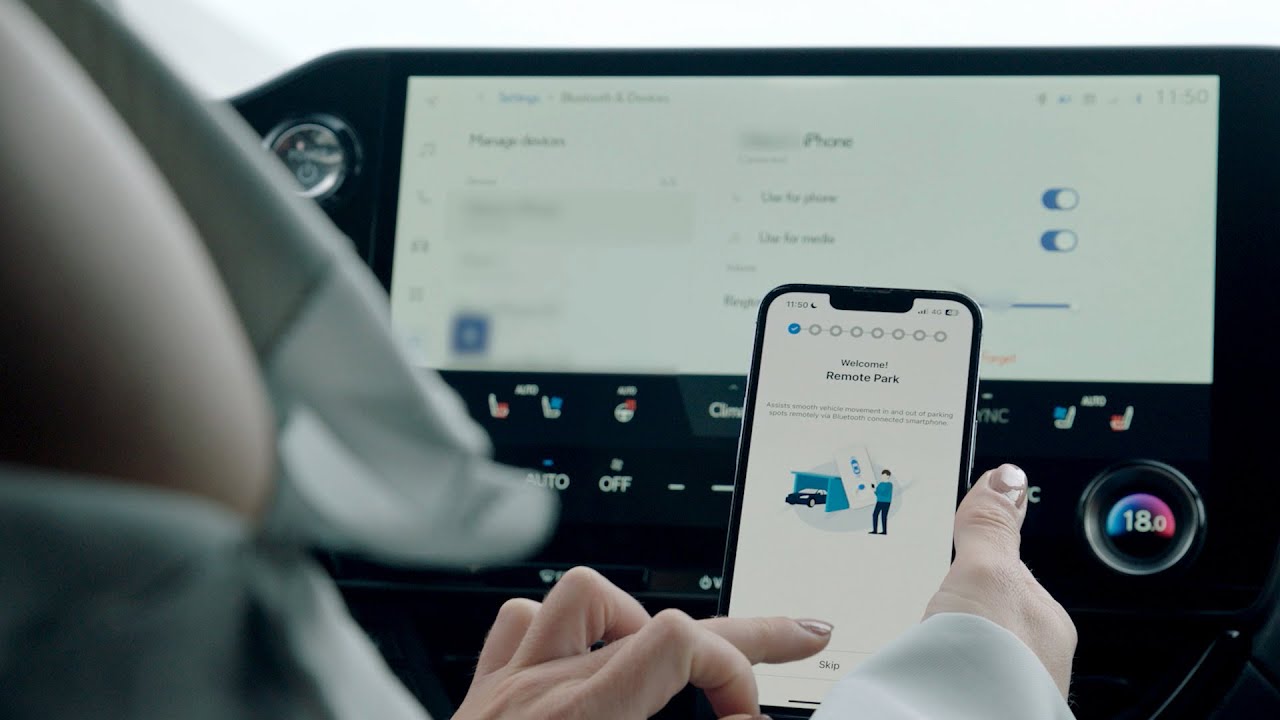 How to connect your smartphone to use remote parking | LEXUS EUROPE ...