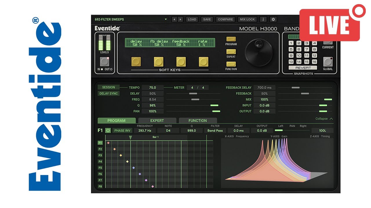 🔴LIVE | H3000 MK II Plugins with Eventide - Tune in to WIN!! - YouTube
