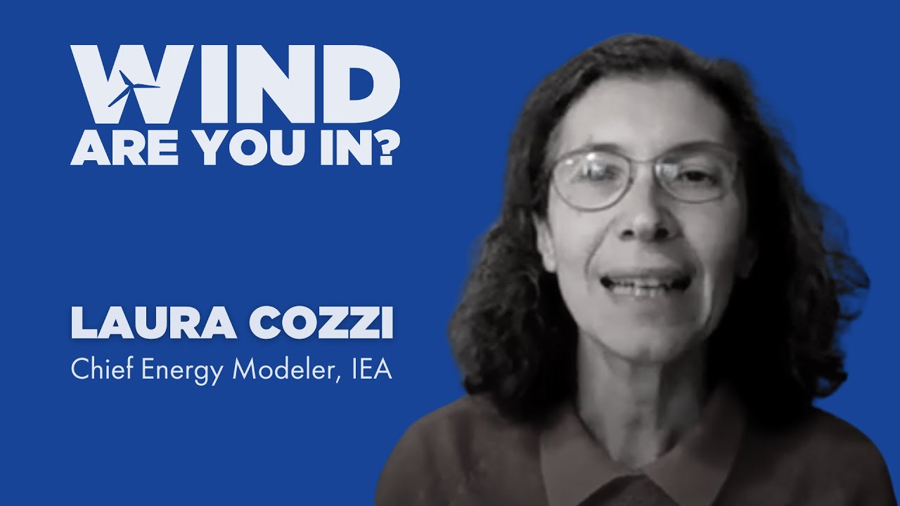 Laura Cozzi, IEA is #InWithWind I Wind. Are You In? - YouTube