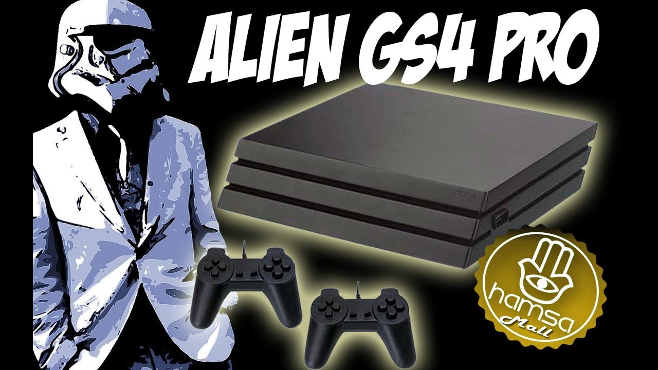 Unboxing y Review Consola Alien Gs4 PRO (replica) - YouTube