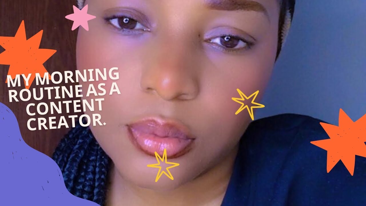 MY MORNING ROUTINE AS A CONTENT CREATOR AND AS AN EMPLOYEE 🙂 - YouTube